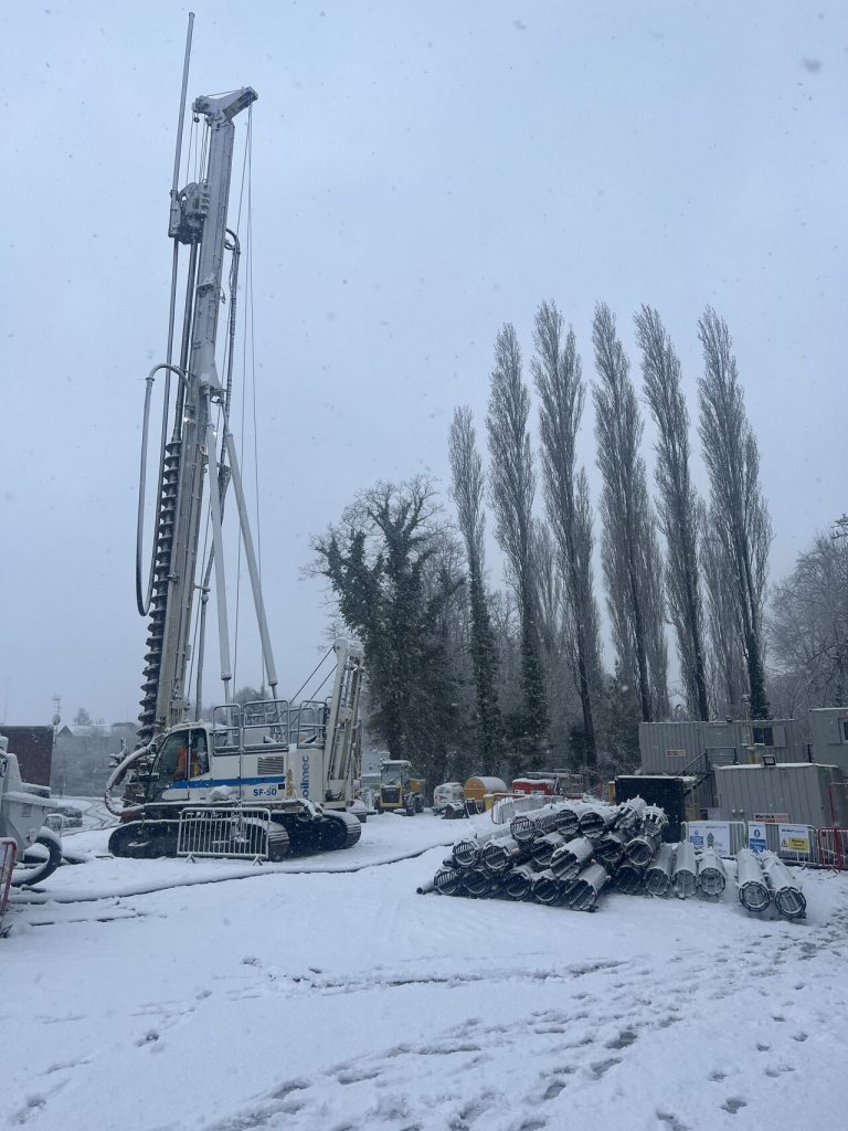 Contiguous Piled Walls | Alpha Piling