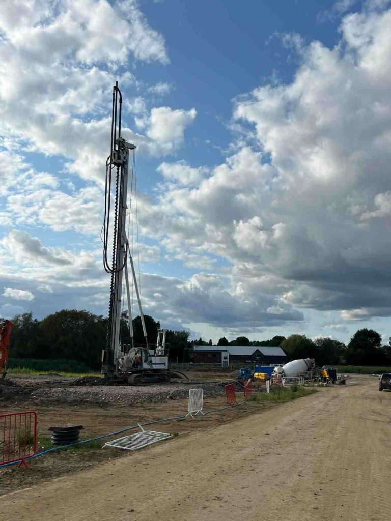 Mini Piling in Colchester | Alpha Piling LTD